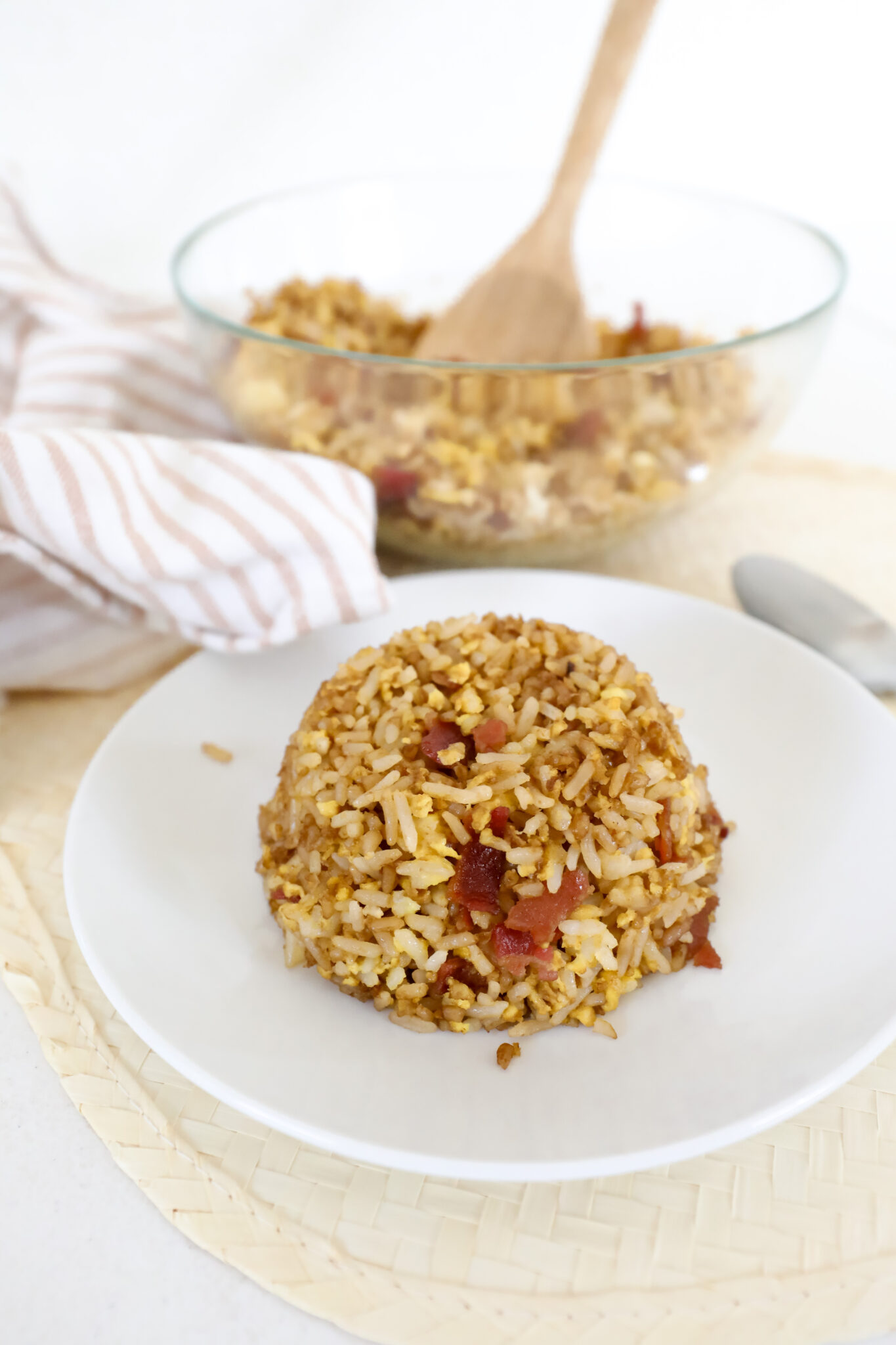 Easy Fried Rice 6 Ingredients + 6 Steps (national fried rice day ...