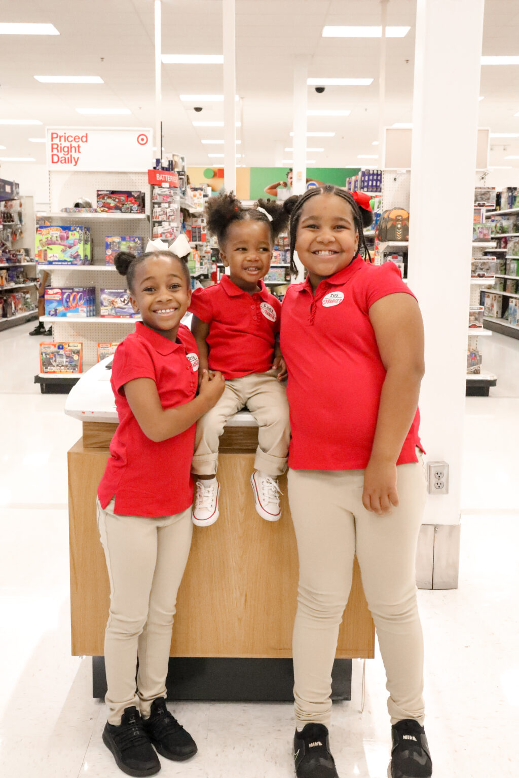 DIY Kids Target Employee Costume. - Porsha Carr Blog