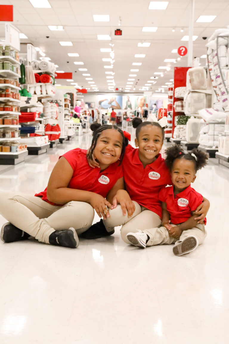 DIY Kids Target Employee Costume. - Porsha Carr Blog