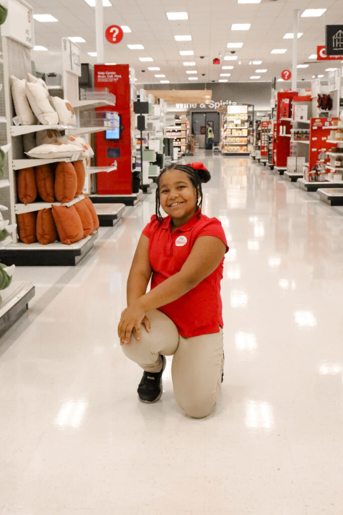 DIY Kids Target Employee Costume. - Porsha Carr Blog