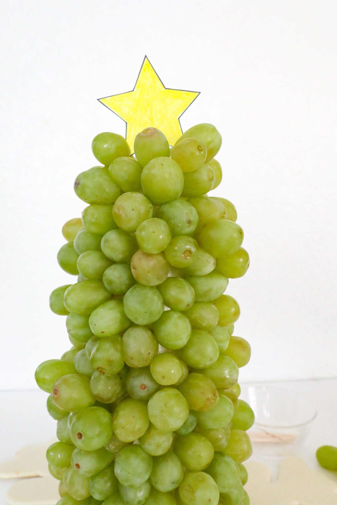 DIY Grape Christmas Tree: A Sweet Holiday Treat. - Porsha Carr Blog